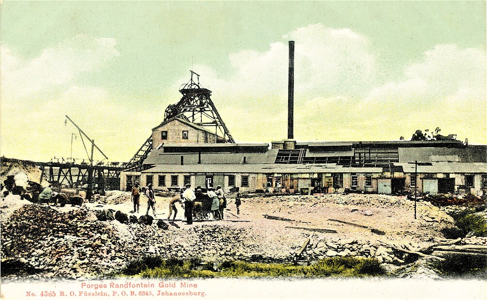 Porges Randfontein Gold Mine, West Rand District Municipality, Gauteng ...