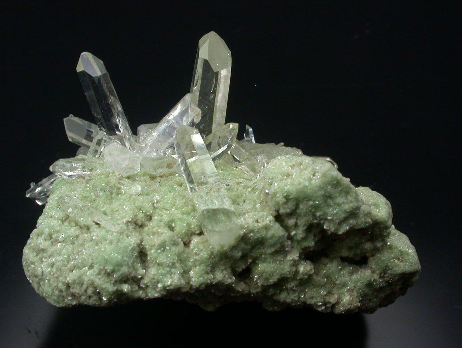 Muscovite (Var: Sericite), Quartz