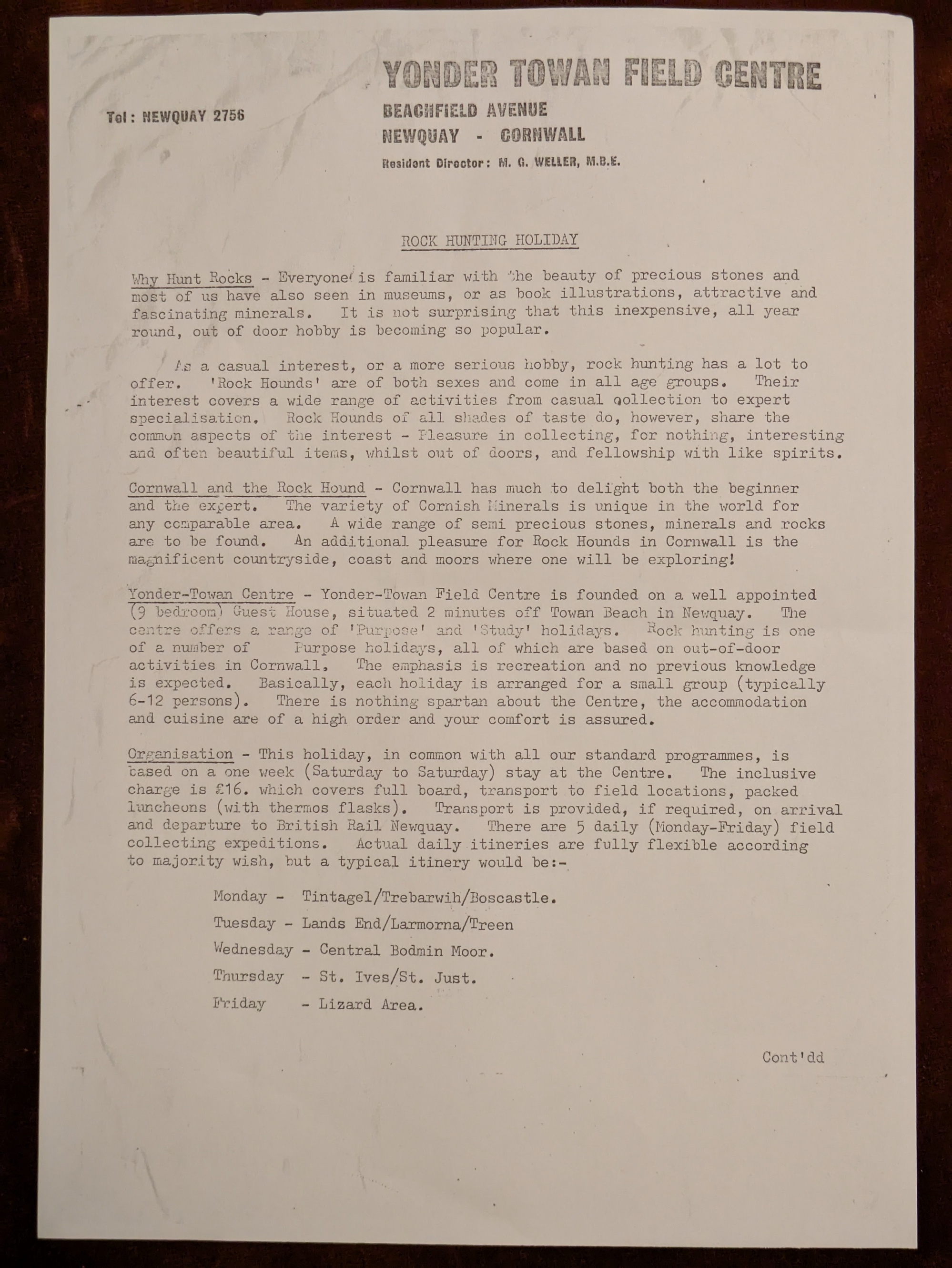 General : Sam Weller MBE (1931–2024) RIP