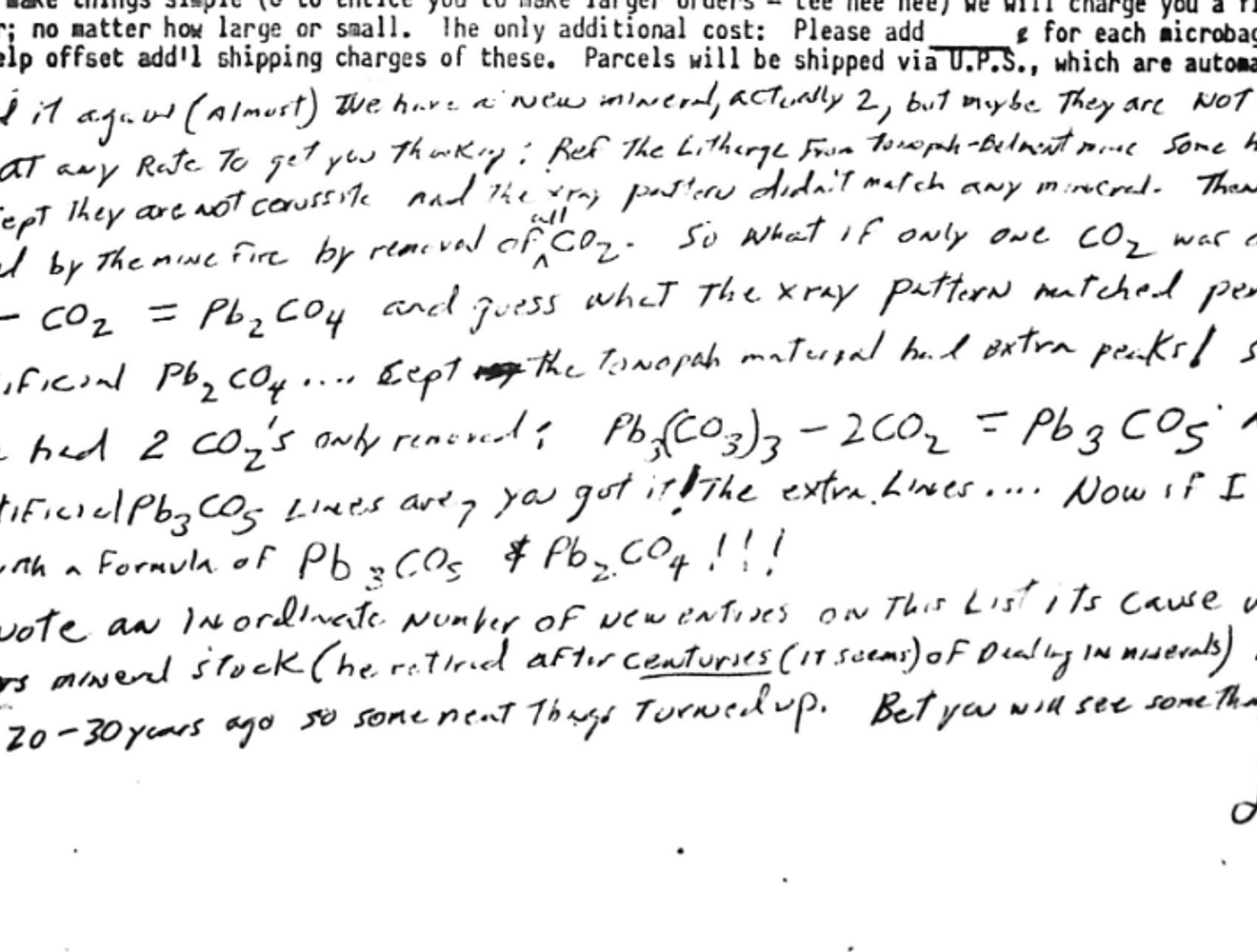 Minerals : Shannonite