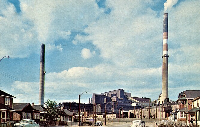 Horne Mine (Noranda Mine), Rouyn-Noranda TE, Abitibi-Témiscamingue ...