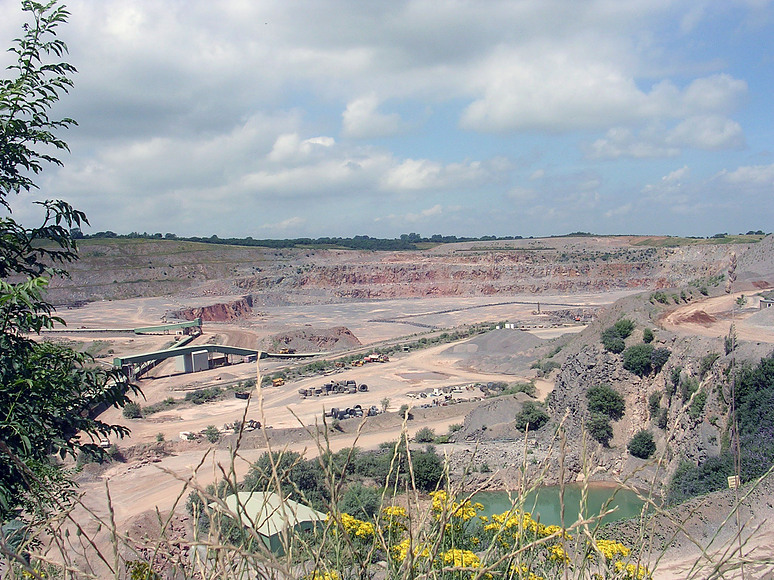 Torr Works Quarry, Cranmore, Mendip, Somerset, England, UK