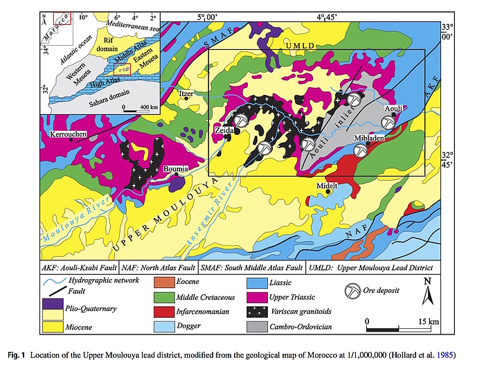 Mibladen, Aït Oufella Caïdat, Midelt Cercle, Midelt Province, Drâa ...
