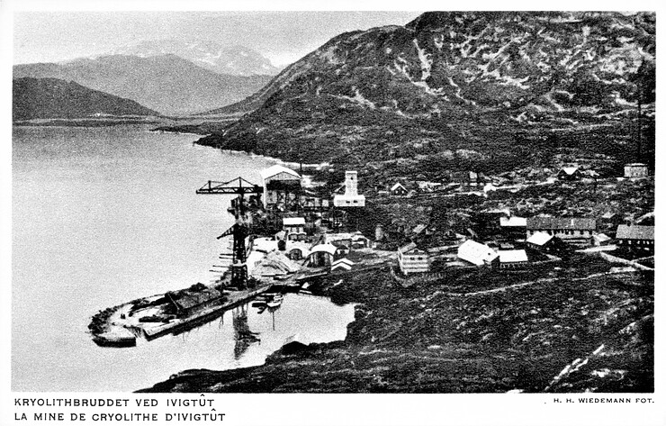 Ivigtut Mine, Ivigtut stock, Arsuk Fjord, Sermersooq, Greenland