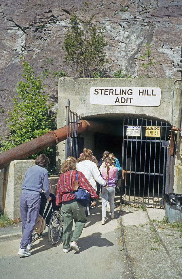 Sterling Mine, Sterling Hill, Ogdensburg, Sussex County, New Jersey, USA