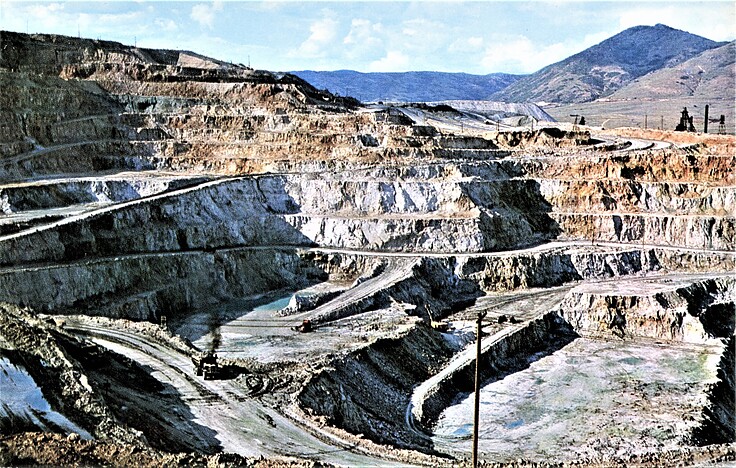 Berkeley Pit, Butte Mining District (Summit Valley Mining District ...