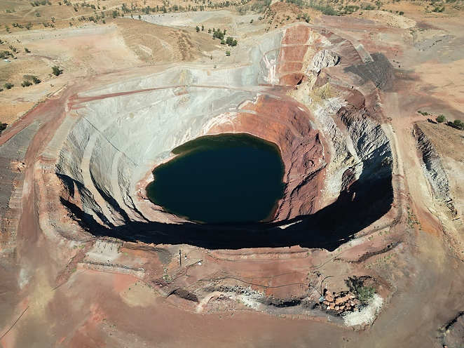 Beltana Mine, Puttapa, Pastoral Unincorporated Area, South Australia ...