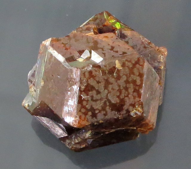 Andradite (Var: Rainbow Garnet)