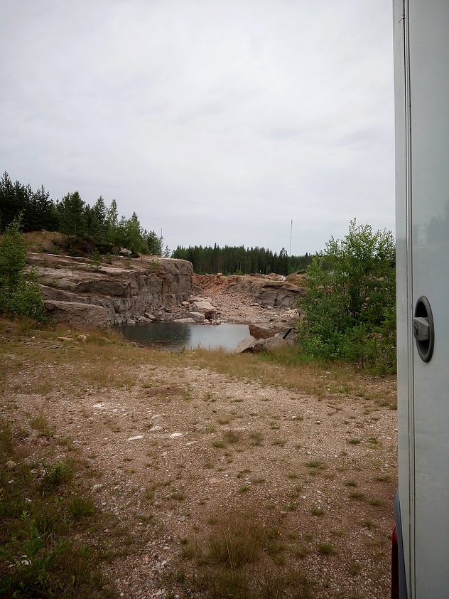 Karelia Beryl Mine pegmatite, Kännätsalo, Luumäki, South Karelia, Finland