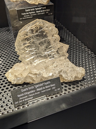 The Crystal Museum, Chamonix-Mont-Blanc - a splendid Gwindel