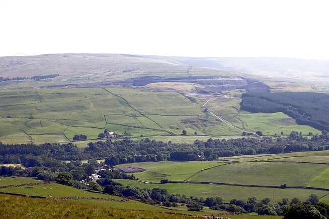 Eastgate Quarry, Eastgate, Stanhope, County Durham, England, UK