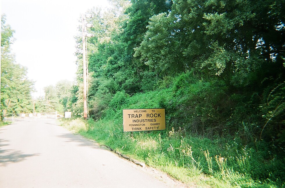 Trap Rock Industries Pennington Quarry, Marshall's Corner, Hopewell ...