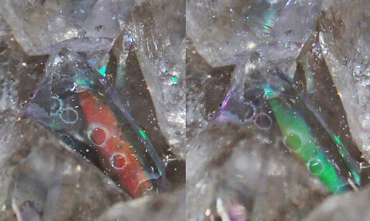 Iris Quartz: Mineral information, data and localities.