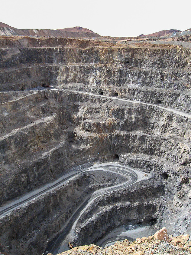 Imiter mine, Imiter mining district, Tinghir Cercle, Tinghir Province ...