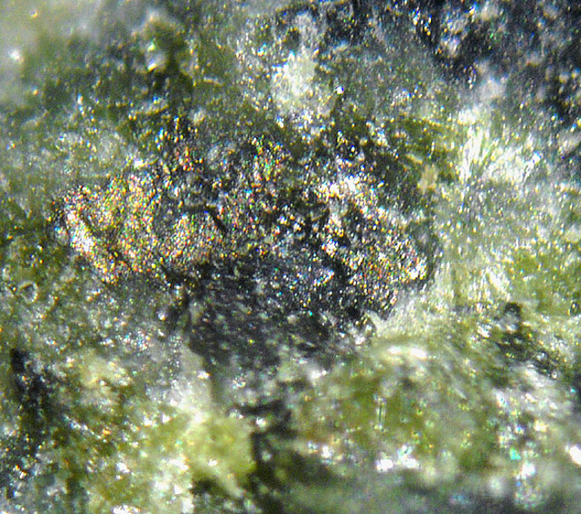 Troilite, Vesuvianite