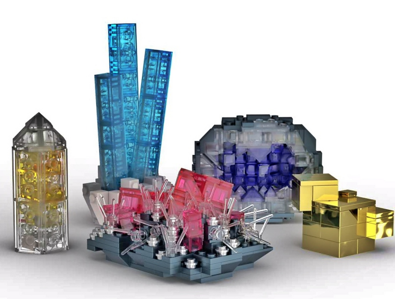 General : Minerals in LEGO!