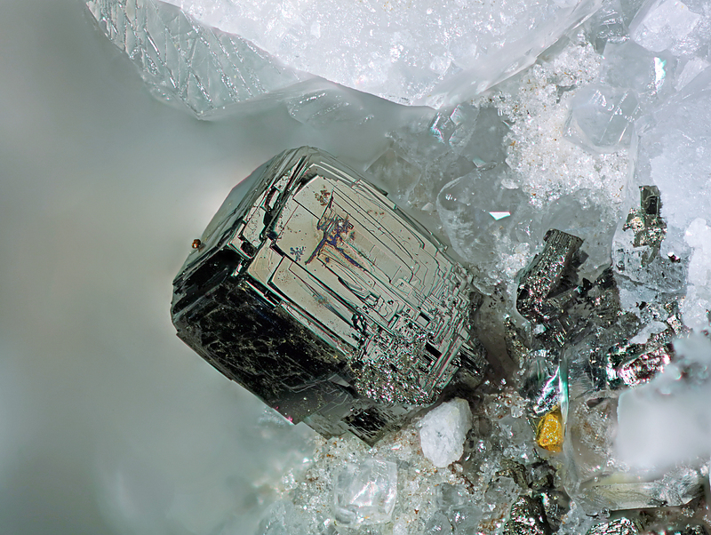 Sulvanite, Calcite, Dolomite