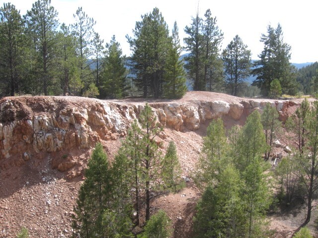 Big Bertha Mine, South Platte Pegmatite Mining District, Jefferson ...