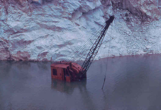 Conklin Quarry, Lime Rock, Lincoln, Providence County, Rhode Island, USA