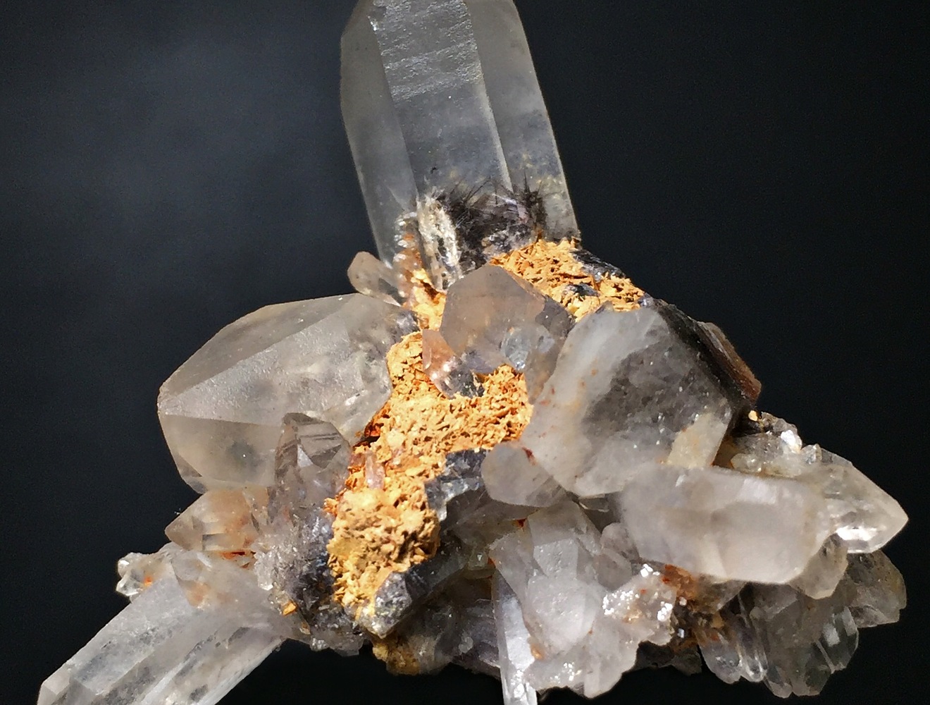 General : Siderite and rutile