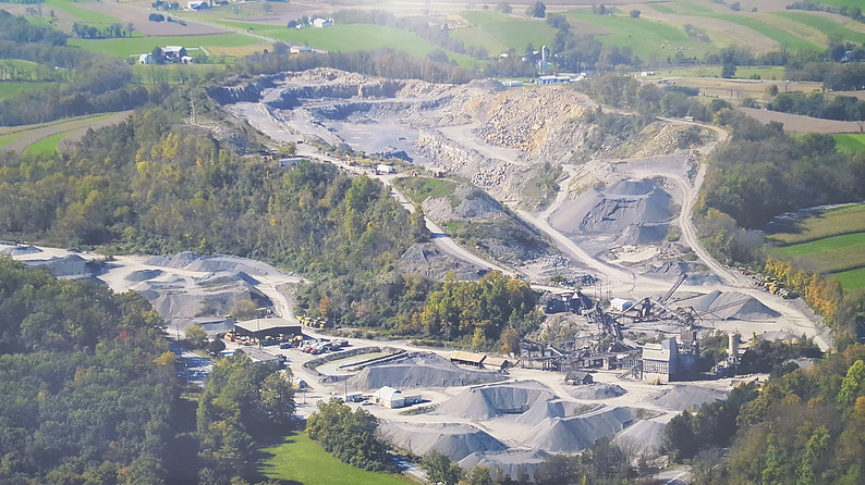 National Limestone Quarry No. 1, Paxtonville, Middleburg Township ...