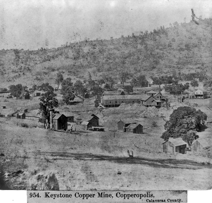 Copperopolis Mines (Copperopolis group), Copperopolis, Foothill Copper ...