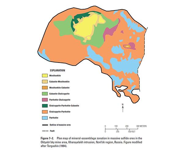 Talnakh Cu-Ni Deposit, Norilsk-Talnakh Mining Region, Taimyr Peninsula ...