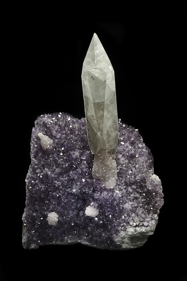 Calcite, Quartz