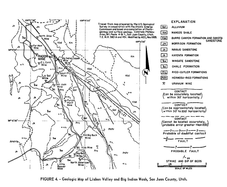 Lisbon Valley Mining District, San Juan County, Utah, USA