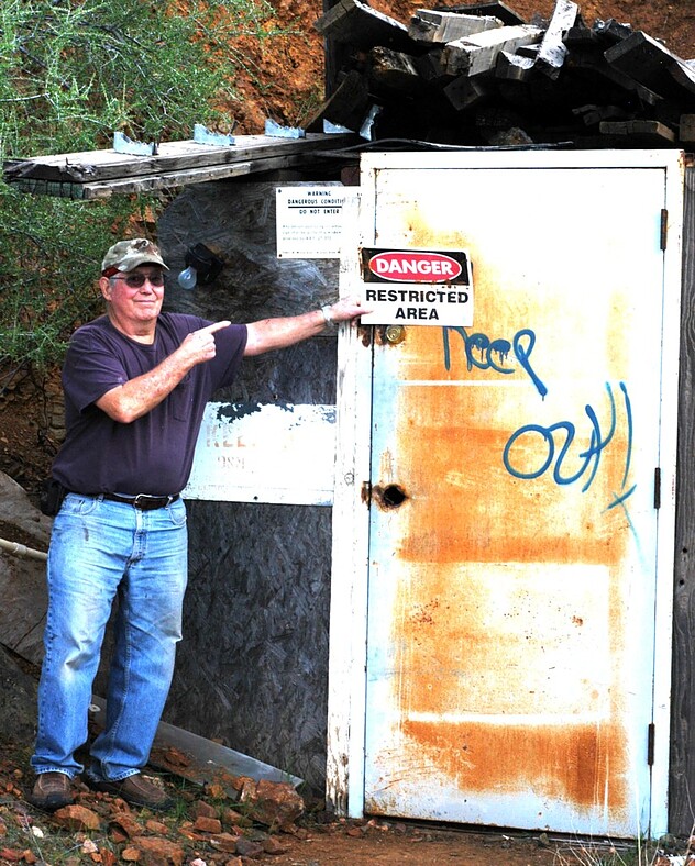 Independence Mine, Independence Gulch, White Picacho Mining District ...