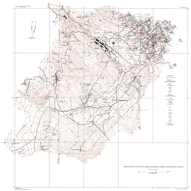 Lander County, Nevada, USA