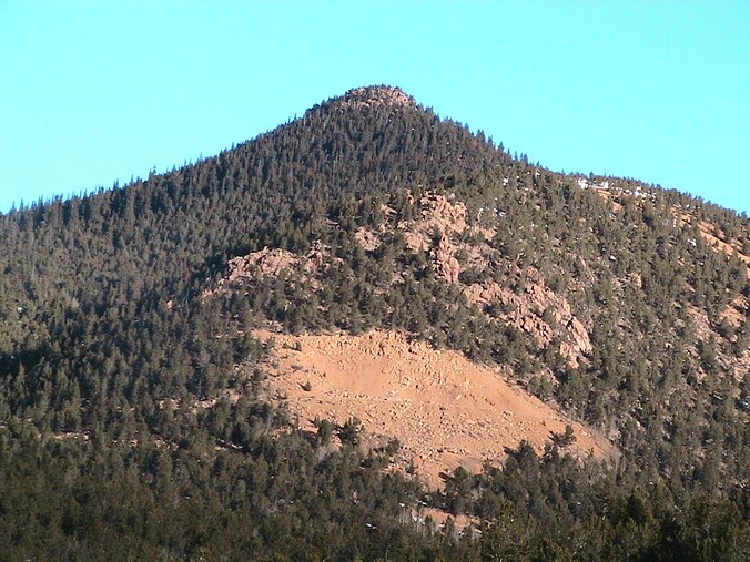 Rosa No. 1 trench, Mount Rosa, El Paso County, Colorado, USA