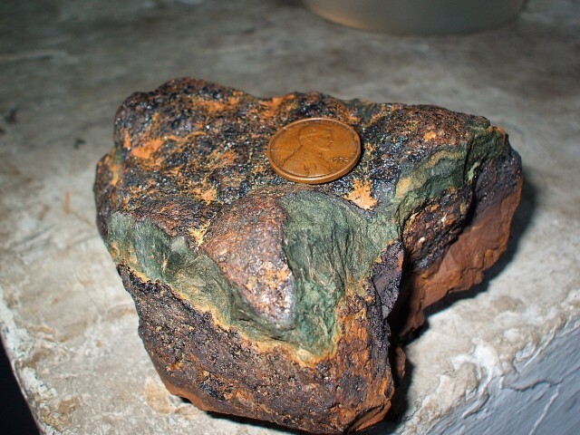 Alabaster chert pit, Alabaster, Shelby County, Alabama, USA