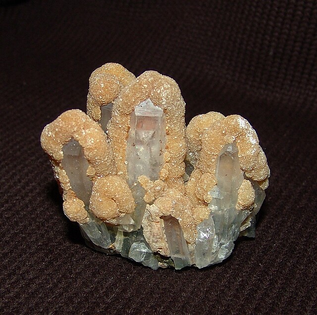 Siderite, Quartz