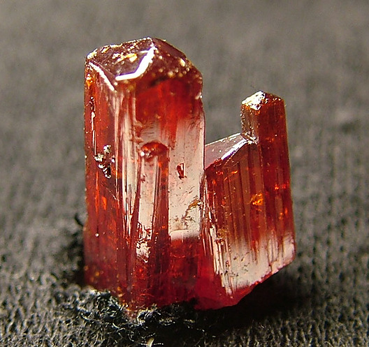 Realgar from Getchell Mine, Adam Peak, Potosi Mining District, Osgood ...