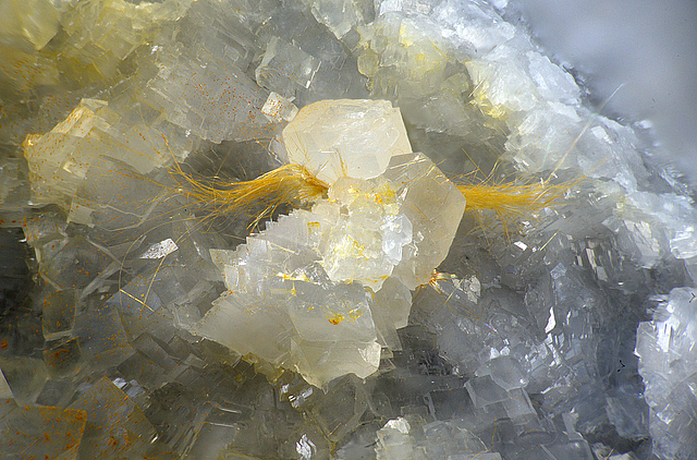 Thortveitite, Calcite, Dolomite