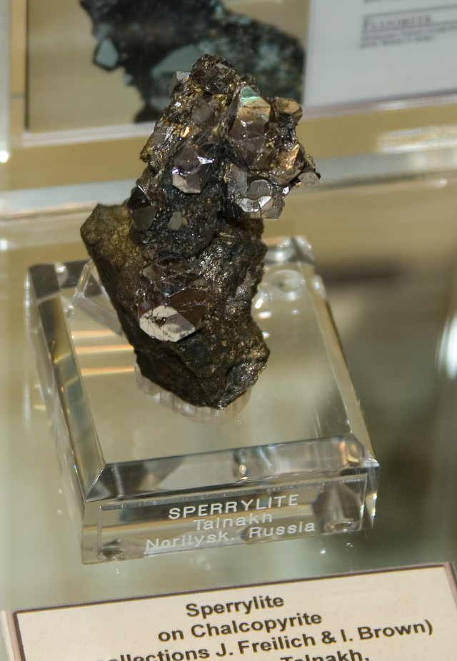 Sperrylite, Chalcopyrite