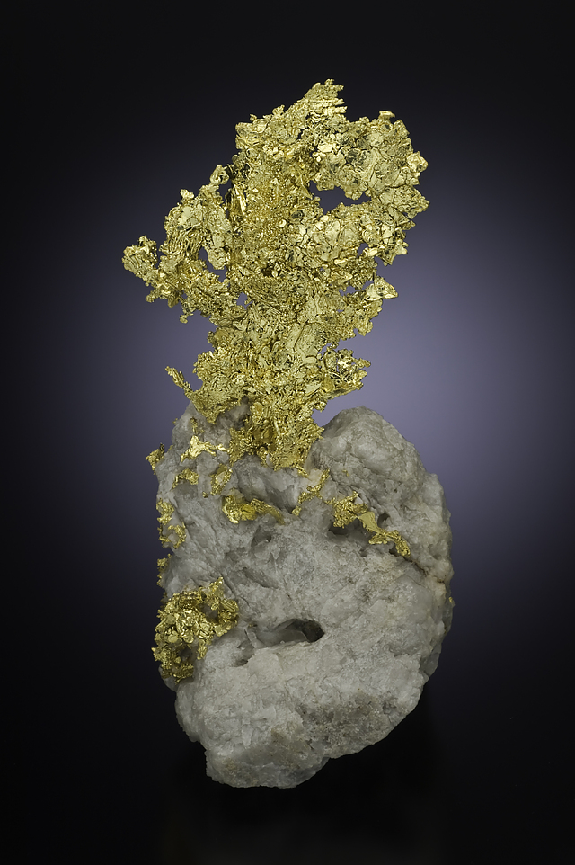 Native Gold, Quartz