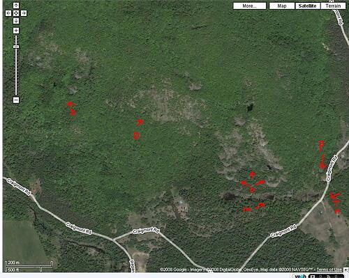 Photo Gallery: Craigmount workings, Craigmont Mine, Raglan Township ...