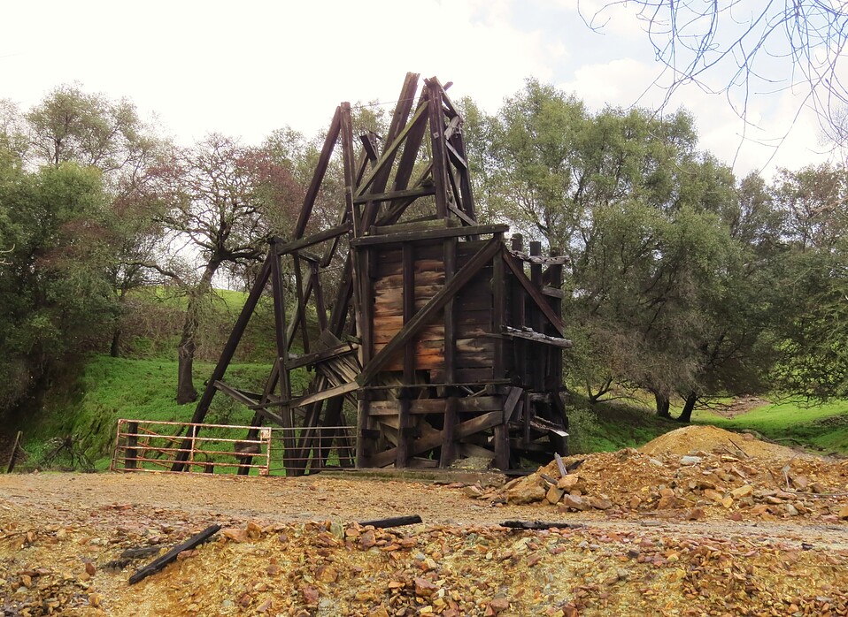 Newton Mine (Newton Copper Mine; Jackson Mine), Sunnybrook, Pardee ...