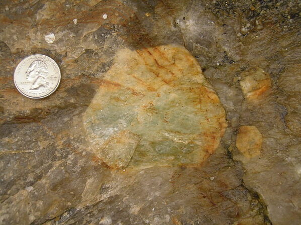 Consolidated Feldspar Quarries, Georgetown, Sagadahoc County, Maine, USA