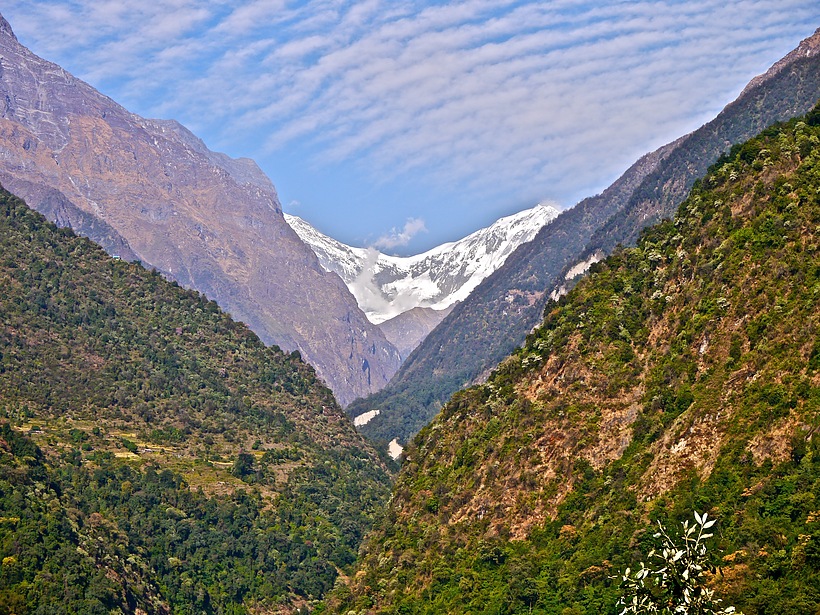 Modi-Khola valley, Annapurna Municipality, Kaski District, P4 Gandaki ...