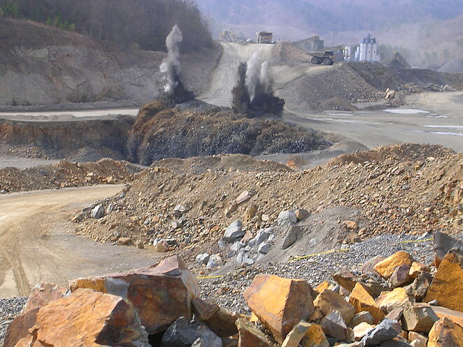 Jones Mill Quarry, Magnet Cove, Hot Spring County, Arkansas, USA