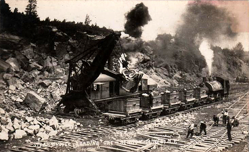 Benson Mines, Benson, Star Lake, Clifton, St. Lawrence County, New York ...