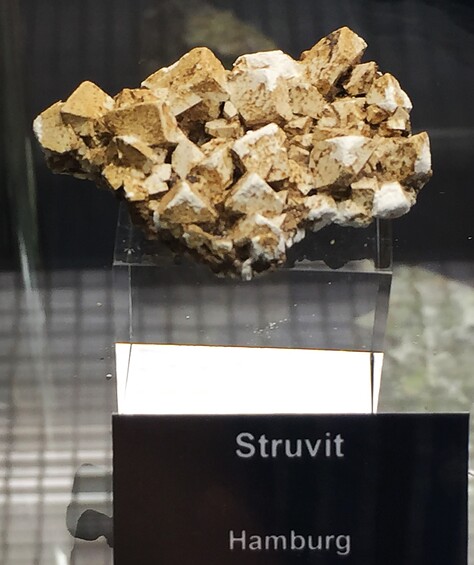 Struvite: Mineral information, data and localities.