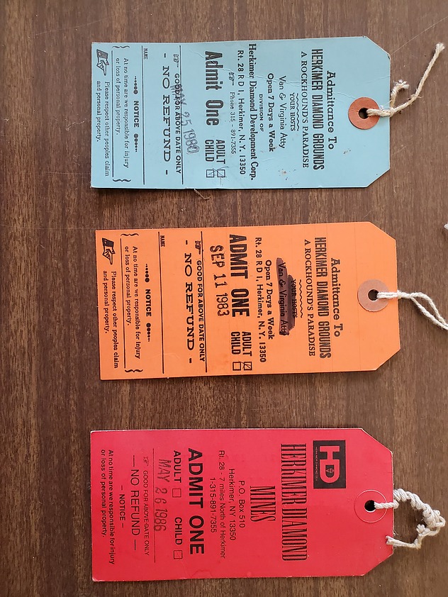 Herkimer Diamond Mine (Herkimer Diamond Development), Middleville, Town ...