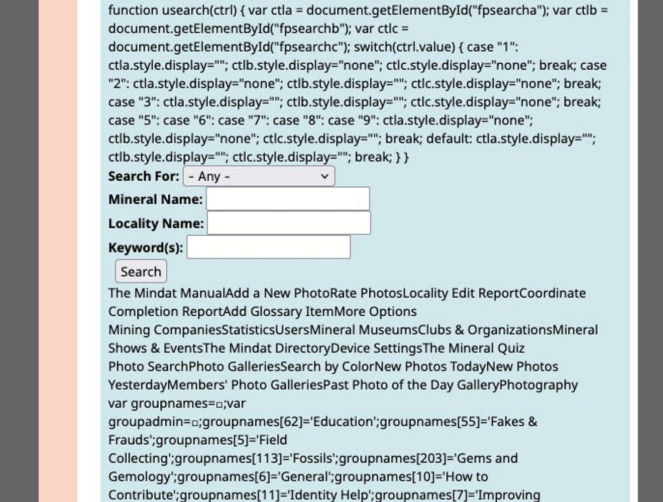 Improving Mindat.org : Replying to Post Issue