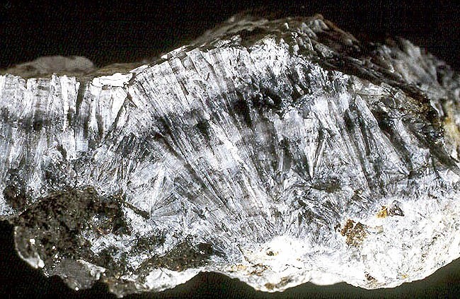 Nesquehonite from Nesquehoning Coal Mine, Nesquehoning, Carbon County ...
