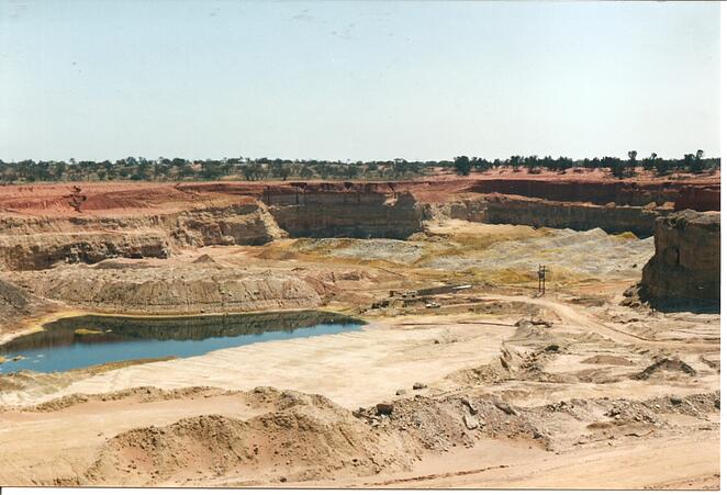 Mount Gunson Copper mines, Pernatty Lagoon, Pernatty, Pastoral ...