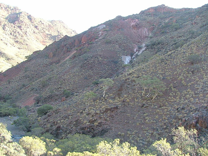 Sir Dominick Mine, Daly gorge, Yudnamutana District, Arkaroola ...